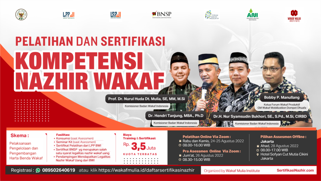 Training dan Sertifikasi Nazhir Wakaf – Wakafmulia.net